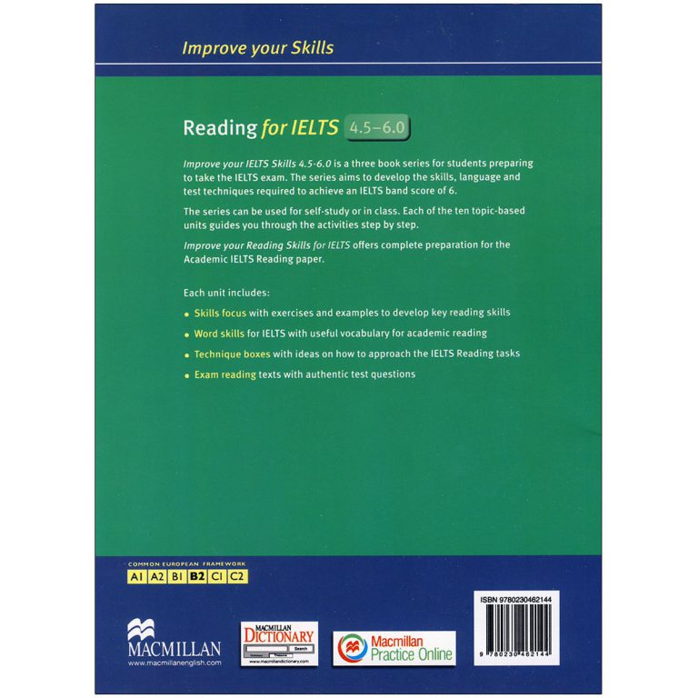 Improve Your Skills: Reading for IELTS 4.5 - 6.0 | فروشگاه اینترنتی ...