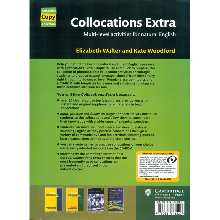 Collocations Extra + CD | فروشگاه اینترنتی کتاب رشد