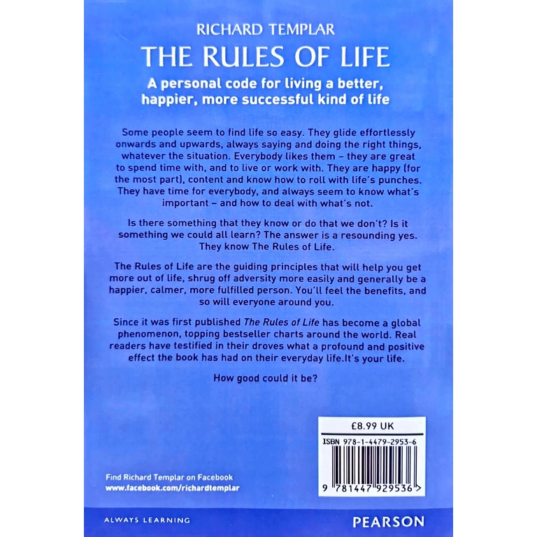 The Rules Of Life | فروشگاه اینترنتی کتاب رشد