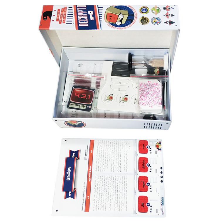 معرفی و خرید بازی رمزشکن (Decrypto) | فروشگاه اینترنتی کتاب رشد