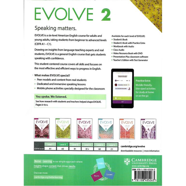 EVOLVE 2 (SB+WB) ایوالو | فروشگاه اینترنتی کتاب رشد