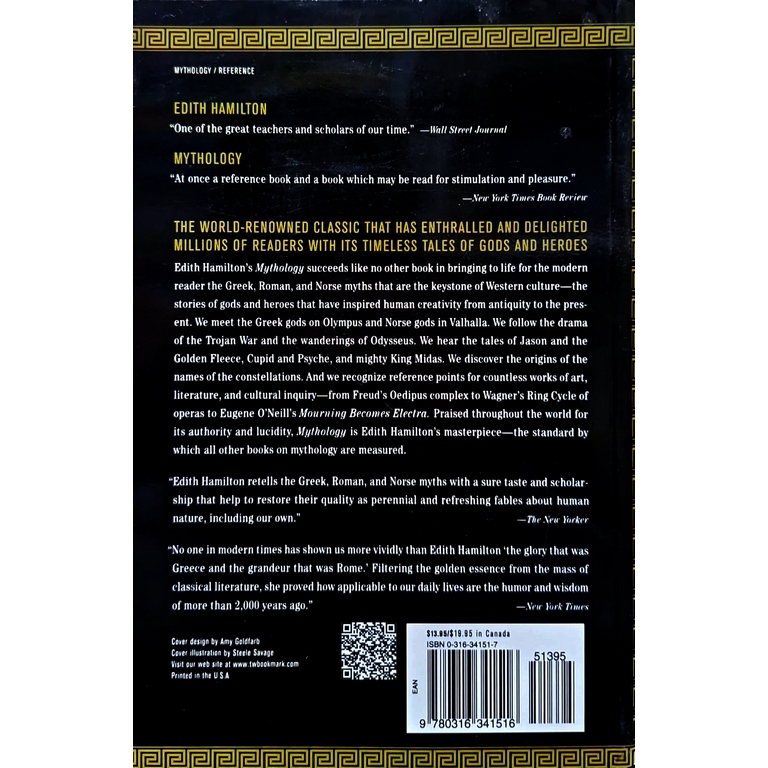 Edith Hamilton Mythology | مشخصات ، قیمت و خرید | فروشگاه اینترنتی کتاب رشد