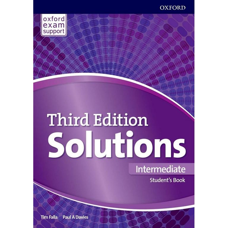 Solutions Intermediate third edition (Wb+Sb) سولوشنز اینترمدیت